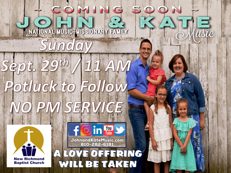 Events – New Richmond Baptist Church